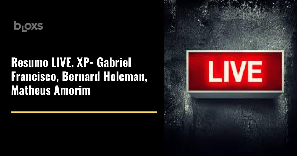 Resumo LIVE XP - Sector Pickers: uma análise do setor de energia ...